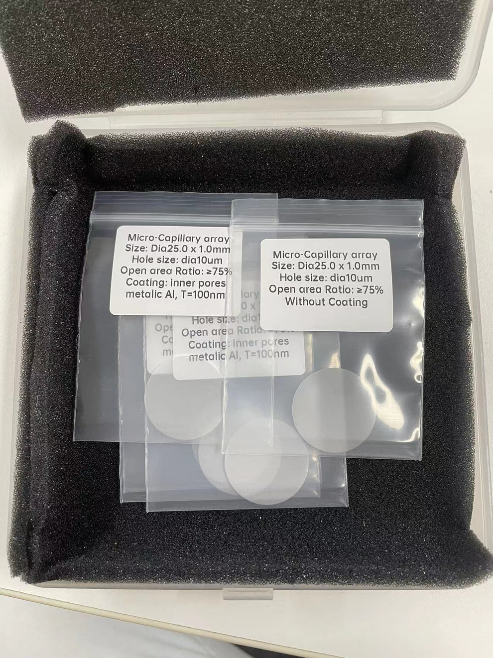 Glass Capillary Array (GCA) – SZPHOTON